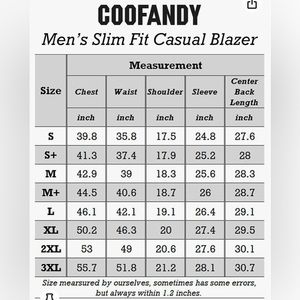 Coofandy | Suits & Blazers | Nwt Coofandy Blazer With 2 Back Pleats ...